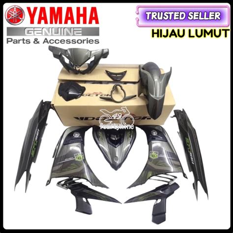 Lc135 V4 V5 V6 V7 Body Cover Set Siap Tanam Coverset Tanam Oem Doctor