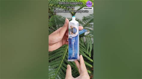 Thermokind F Toothpaste Mankind Dental Review Shortsvideo Like