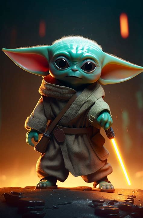 Background Baby Yoda Wallpaper EnWallpaper