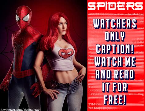 Spiders Tg Caption Watchers Only By Thalitalefay On Deviantart