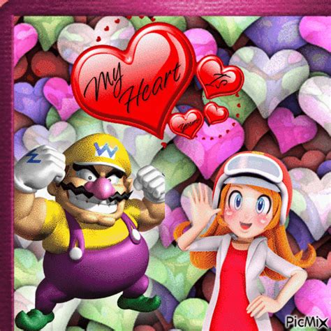 Wario And Mona  Animado Gratis Picmix