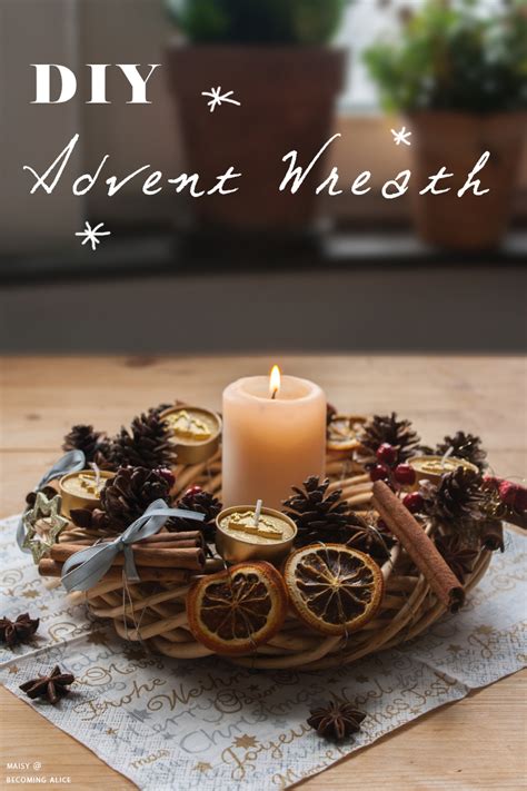 DIY Natural Advent Wreath Homestead Herbs Healing Holistic Living