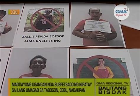 Balitang Bisdak Mga Suspek Sa Krimen Balitang Bisdak GMA Regional