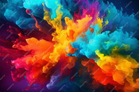 Abstract Colorful Background Cool Colored Wallpaper Rainbow Colors Colored Abstract Background