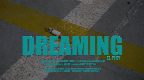 EL PIKY DREAMING Videoclip Oficial TRAP YouTube