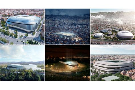 Seis Estadios De Fútbol Diseñados Por L35 Architects En Una Muestra En