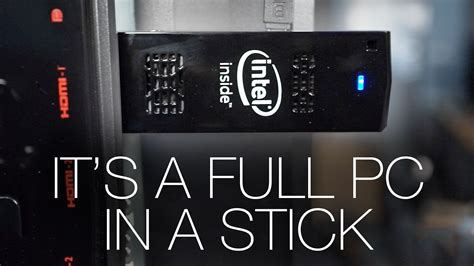 Intel Compute Stick Turn Your Tv In To Computer