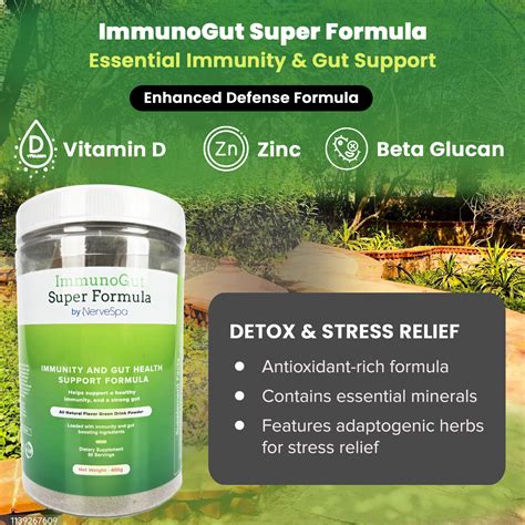 Immunogut Super Formula Essential Immunity And Gut Support Vitamin D
