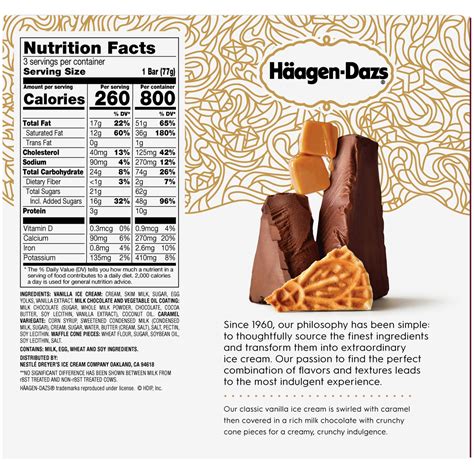 Haagen Dazs Caramel Cone Ice Cream Bars 3 Ct Box 3 Ct Shipt