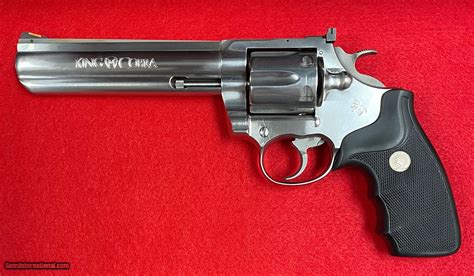 Vintage Colt King Cobra Ss 6” Barrel 357 Magnum Revolver Manufactured