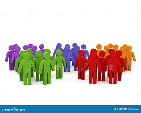 Groups Of People Stock Illustration Illustration Of Icon