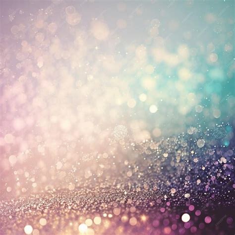 Premium Ai Image A Colorful Background With A Blurry Image Of A Glittery Background