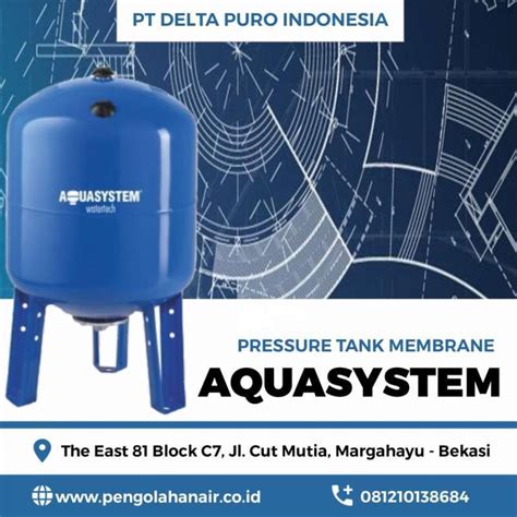 Jual Pressure Tank Aquasystem 50l Di Seller Pt Delta Puro Indonesia