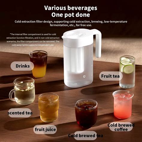 Xiaomi Mijia Cold Water Kettle 1.6L with Filter Sealed Design – Exodus ...