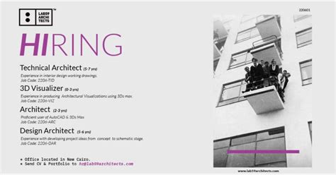 Lab59 Architects On Linkedin Hiring
