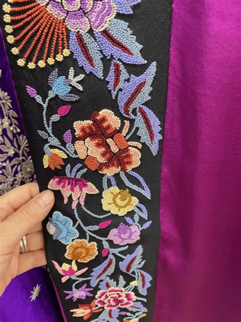 DELHI DAY 3 4 Ashdeen夢のように美しい刺繍 パールシー刺繍専門店へ 不易流行 インドのファッション