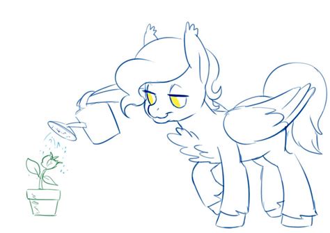 Comm Garden Variety Pegasus By Crimson Rune On Deviantart
