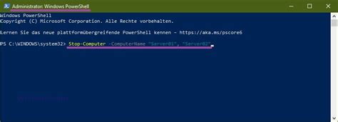 Computer Herunterfahren Oder Neu Starten Mit PowerShell In Windows WinNotiz