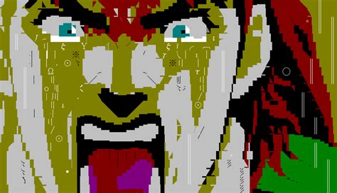 [ansi] Jojo的奇妙冒險 喬瑟夫喬斯達 Ascii Art板 Disp Bbs