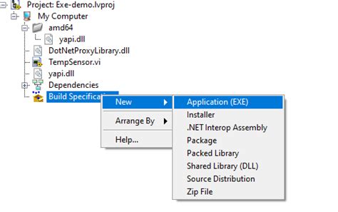 Creating An Executable With Labview