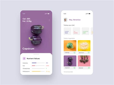 Nutrition Planner Application By Ajo Jose On Dribbble