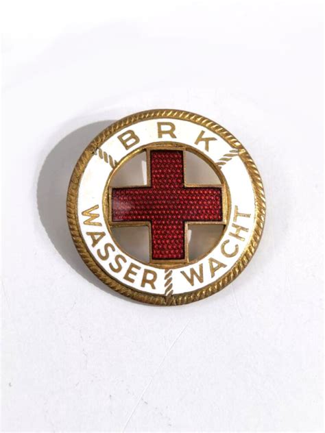 Rotes Kreuz Abzeichen Wasserwacht BRK Durchmesser 38mm 40 00