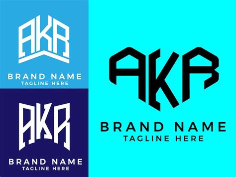 Premium Vector Creative Initial Letters Akr Bundle Logo Designs