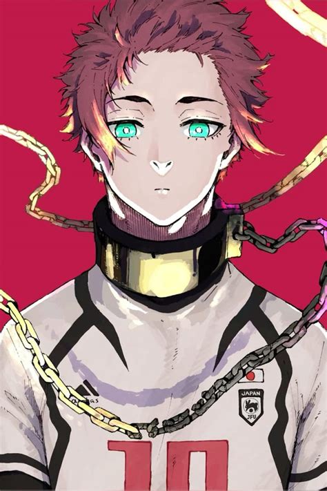 Sae Itoshi Referensi Seni Gambar Profil Desain Ilustrasi