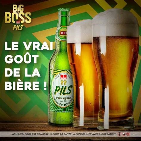 Pils Le Vrai Goût De La Bière Bb Lomé
