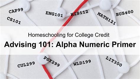 Jennifer Cook Derosa Ms On Linkedin Advising 101 An Alphanumeric