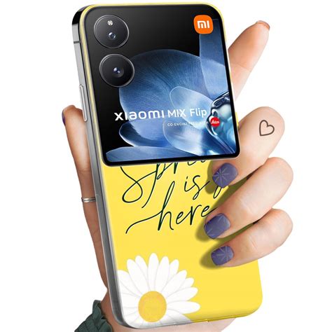 Etui Do Xiaomi Mix Flip Wzory Wiosna Wiosenne Spring Obudowa Pokrowiec Case Hello Case Sklep