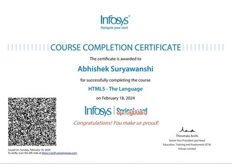 abhishek suryawanshi on linkedin infosys infosys springboard