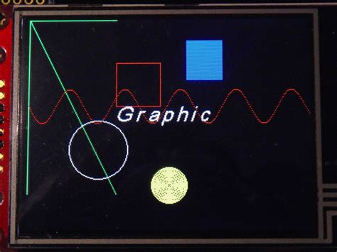 Spi Tft Ili Lib For The New Lcd Display With Ili Controll Mbed