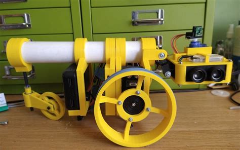 3d Design 3 Wheeled Robot Tinkercad