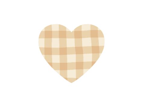 Plaid Pastel Heart Clipart Purple Graphic By F33ls Design · Creative