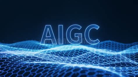 Aigc With Ai Generation Concept Science And Technology 3d Rendering Stock Footage Video Of