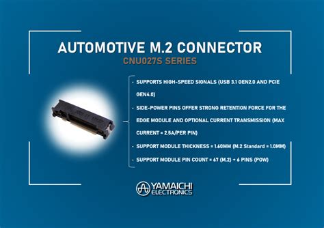 Automotive M 2 Connector