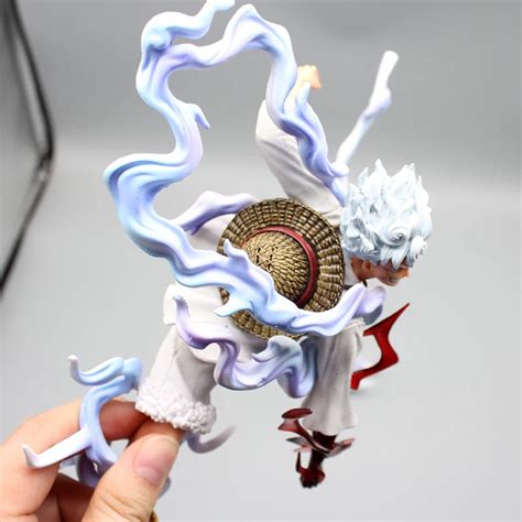 One Piece Figures 20cm Luffy Nika Sun God Pvc Anime Action Figure