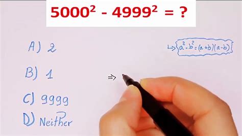 How To Choose The Correct Answer Math Olympiad Question Maths