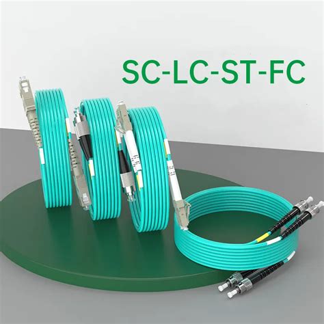 Fiber Optic Patch Cable Multi Mode Duplex Om4 Fibertech Misr
