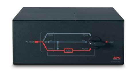 Tablero De Bypass Para Mantenimiento De Apc 200208 Aldex Group