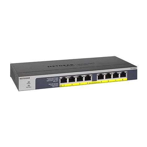 Port Gigabit Ethernet Poe Unmanaged Switch Amazon In Computers Accessories