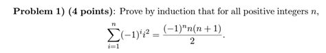 Solved Problem Points Prove By Induction That For Chegg