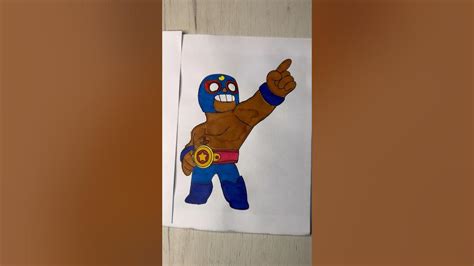 Coloring El Primo Brawl Stars Shorts Shortsvideo Brawlstars El