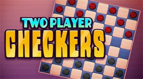Two Player Checkers Online Game