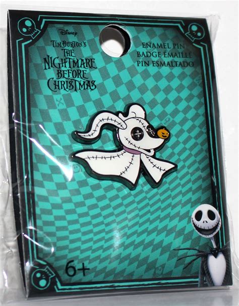 Loungefly Disney Nightmare Before Christmas Zero Doll Pin