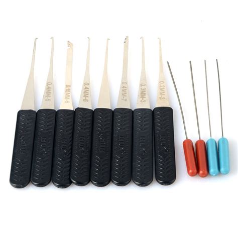 Broken Key Extractor Kit 12 Pieces Lockpickable