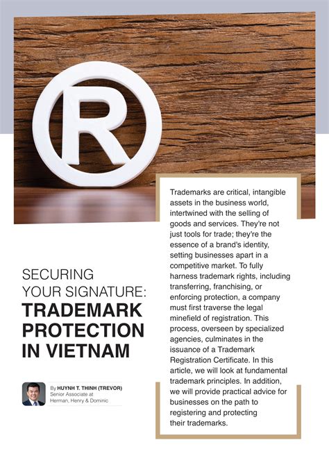Trademark Protection In Vietnam Securing Your Signature Herman