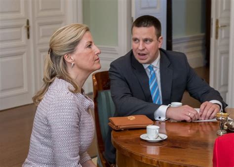 Countess Sophie Of Wessex Visits Estonia 1st Day