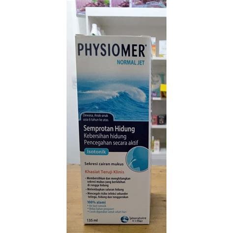Jual Physiomer Normal Jet Nasal Hygiene Spray Nacl 135 ML Hypertonic Decongestant Baby Nasal